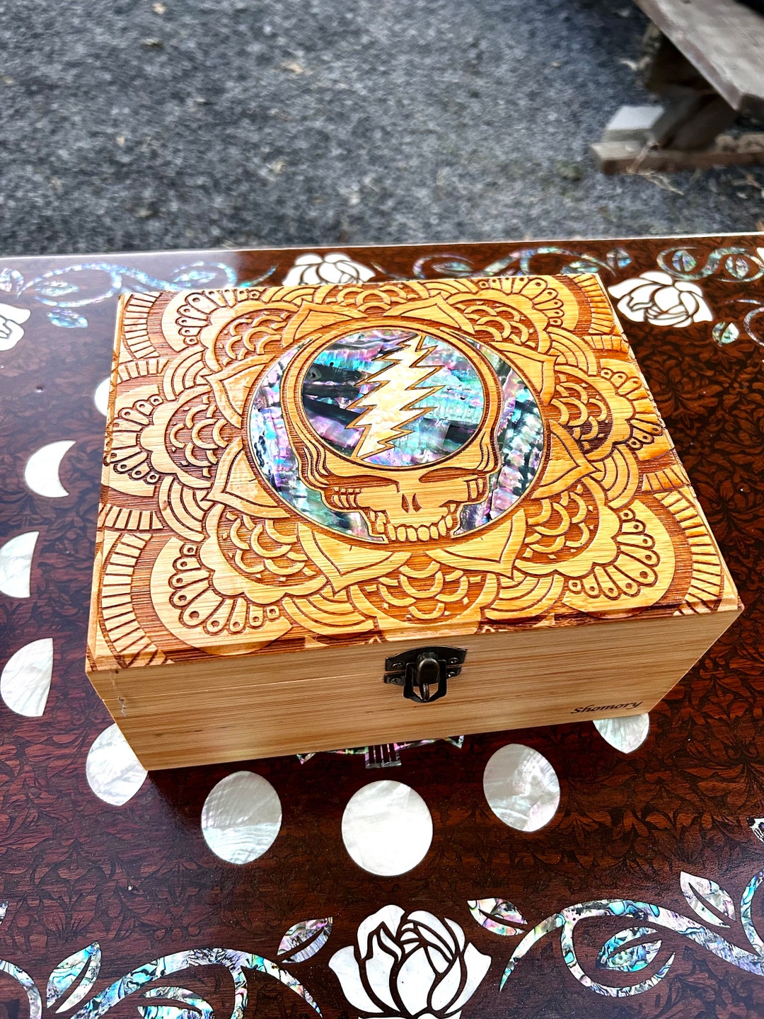 Grateful Mandala Sea Snail Inlay Connoisouer Set - Etsy