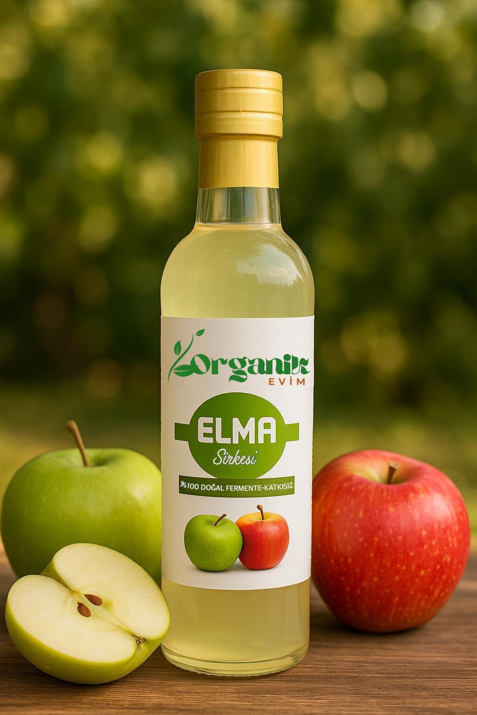 Naturally Fermented Apple Vinegar Traditional Probiotic Elixir, Organic ...