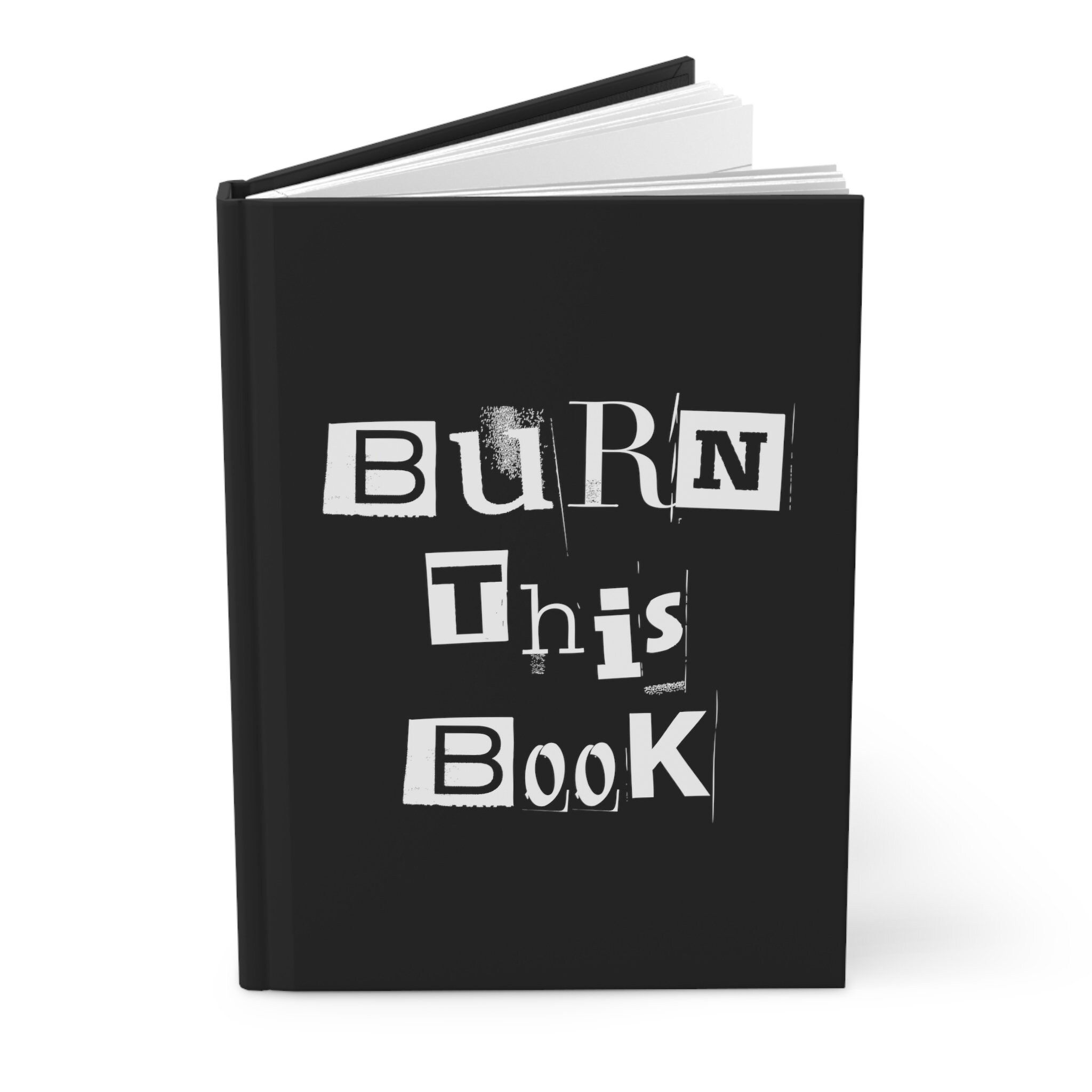 Burn Book, Self Care, Burn This Book, Hardcover Journal Matte - Etsy