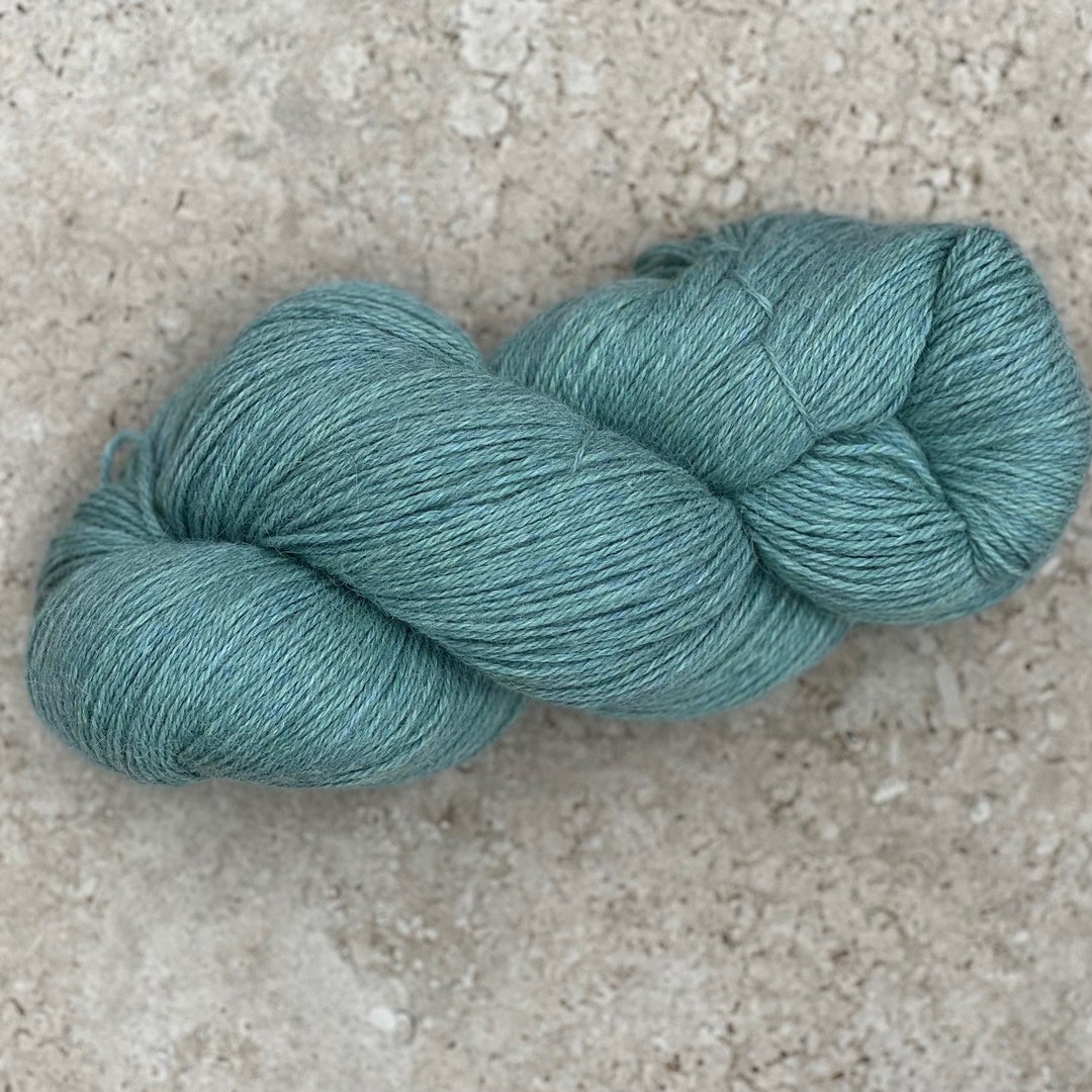 Galler Yarns - Heather Prime Alpaca - Aqua Marine - Etsy
