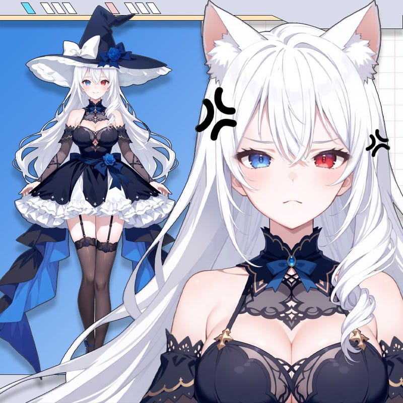 Meowl Vtuber Model - Etsy Canada