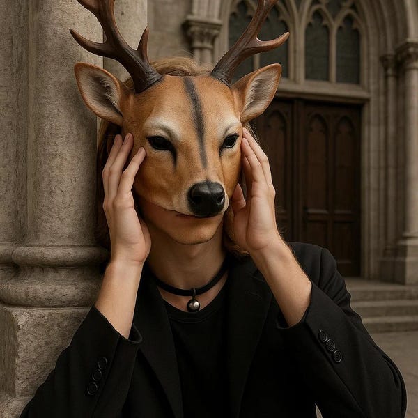 Deer Mask - Etsy