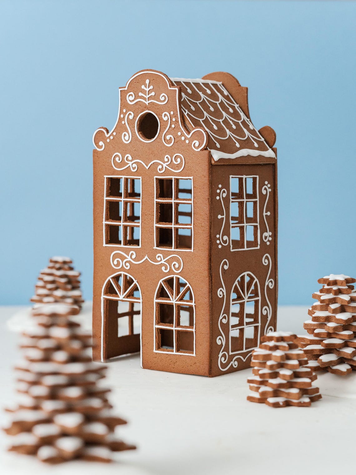 Gingerbread House Template – PDF Printable Baking Pattern - Etsy