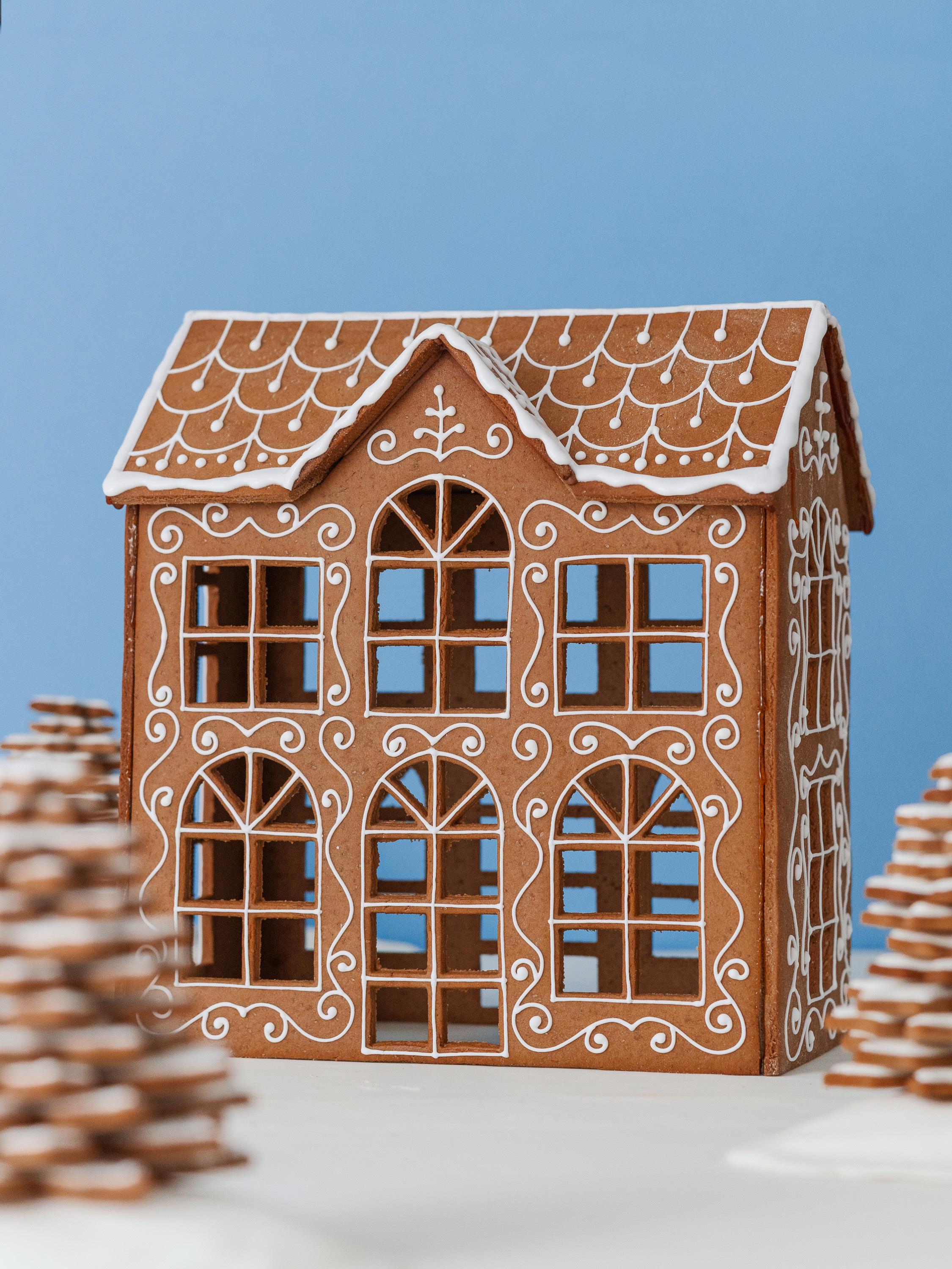Gingerbread House – PDF Printable Baking Pattern - Etsy