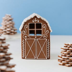 Gingerbread Village Template – PDF Printable Baking Pattern - Etsy