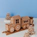 Gingerbread Train Template With Tracks – PDF Printable Baking Pattern ...