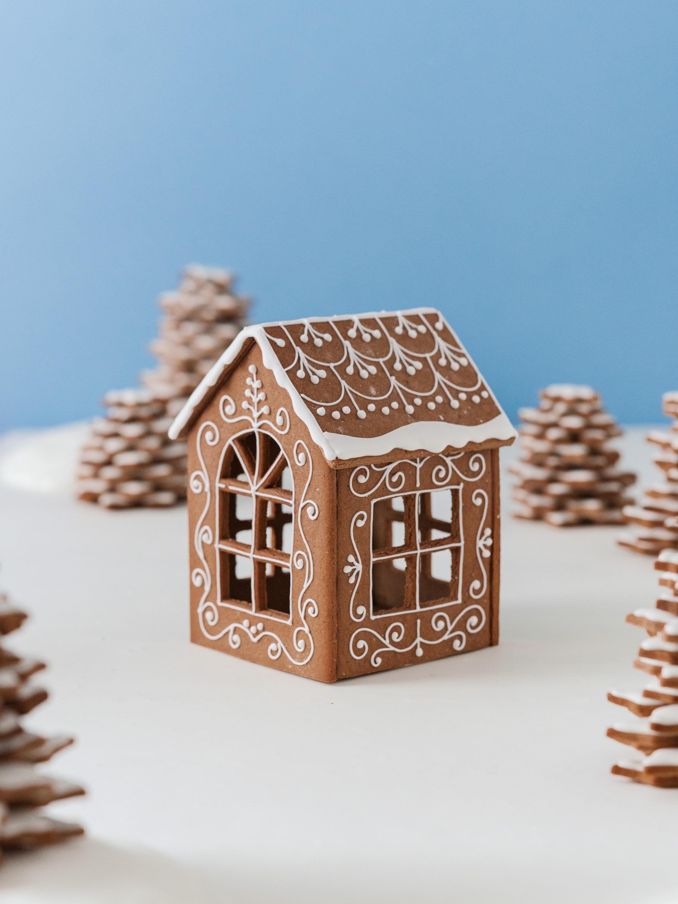 Gingerbread Village Template – PDF Printable Baking Pattern - Etsy