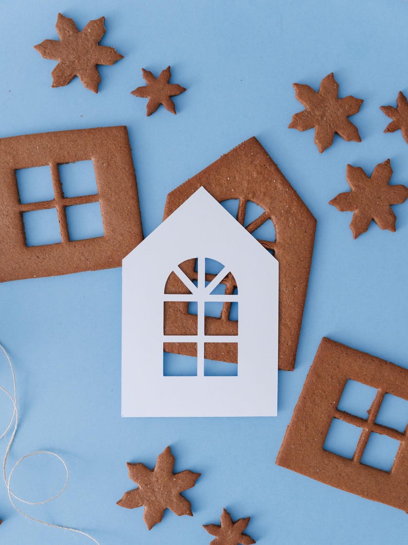 Gingerbread House Template – PDF Printable Baking Pattern - Etsy UK