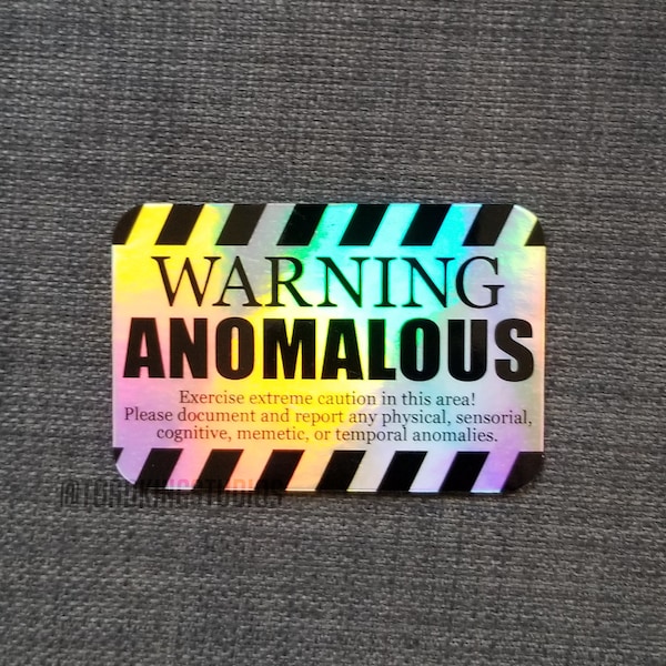Scp Warning Signs - Etsy