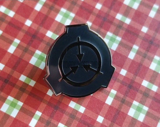 Black Ops SCP Logo Enamel Pin, 1-inch - Foundation - Etsy