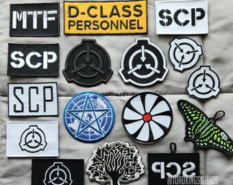 SCP Foundation Cosplay Patch - Etsy