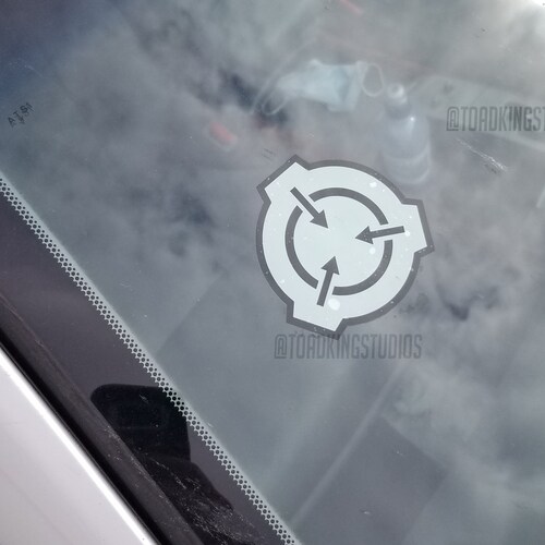 SCP Logo Black 3-inch Die-cut Sticker - Etsy