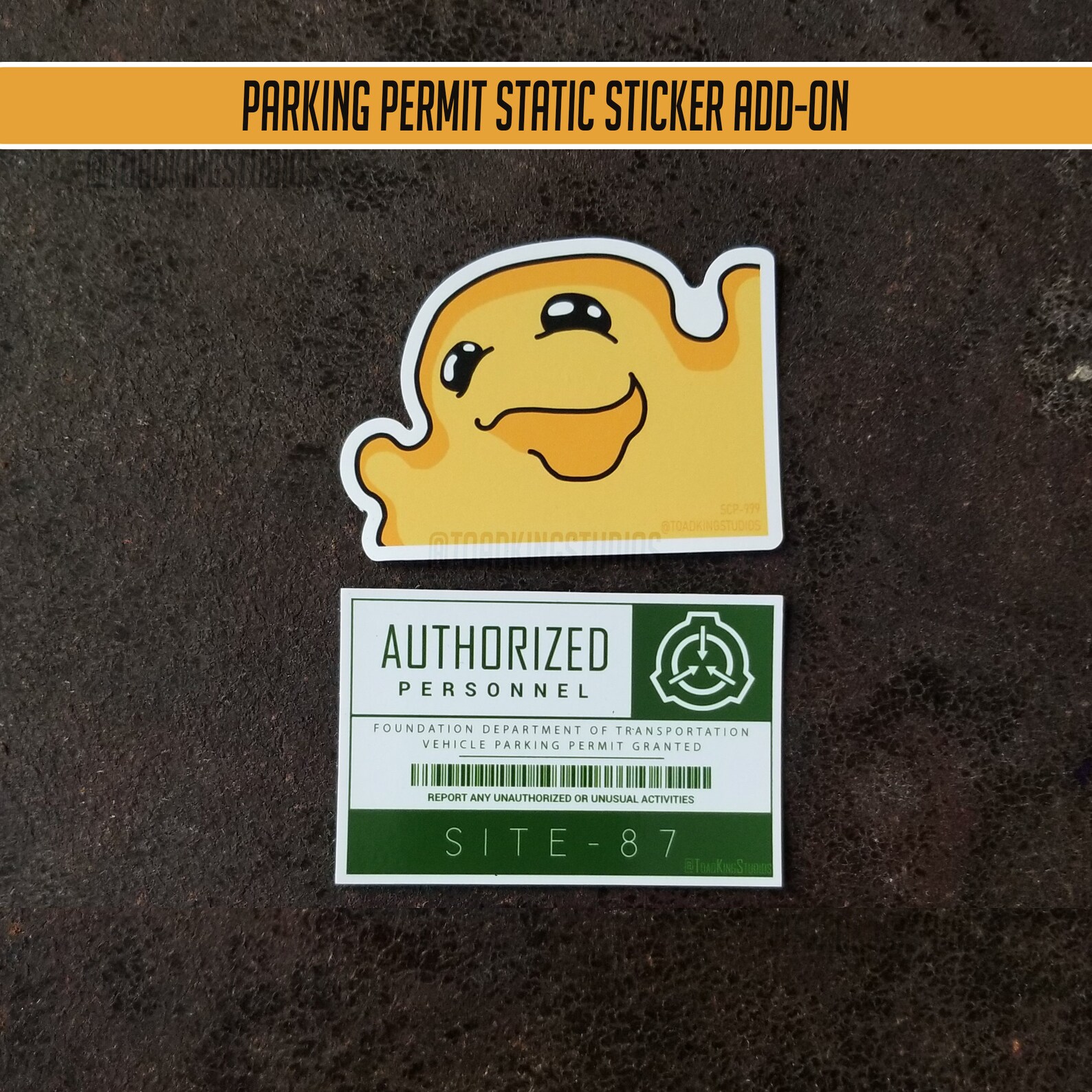 SCP-999 3-inch Vinyl Static Cling - Etsy