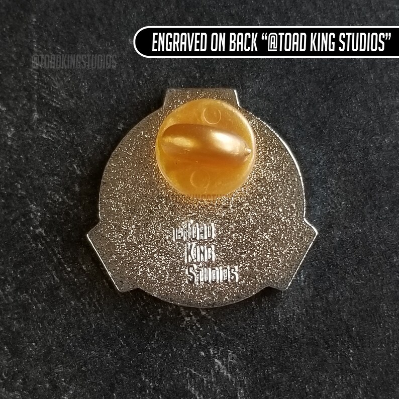 Scp Logo Black And Silver 1 Inch Enamel Pin Foundation Etsy