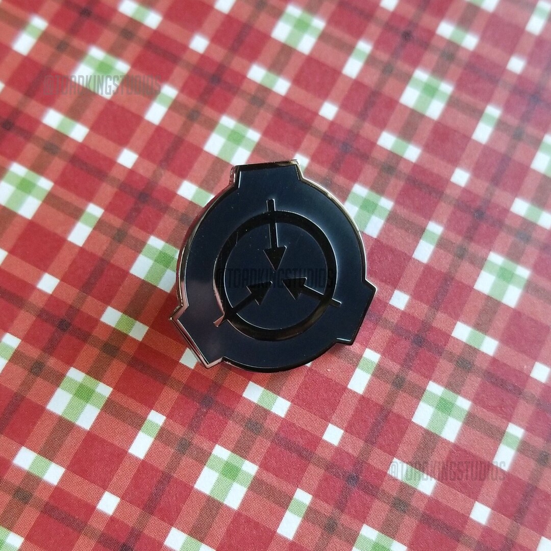 Black Ops SCP Logo Enamel Pin, 1-inch - Foundation - Etsy