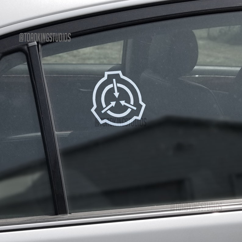 Secure Contain Protect Vinyl Decal Transfer Sticker - 5-inch SCP ...