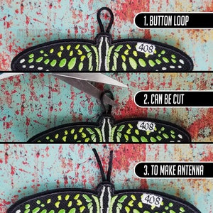 SCP-408 "illusionary Butterfly" 4.5-inch Patch, Iron-on - Etsy