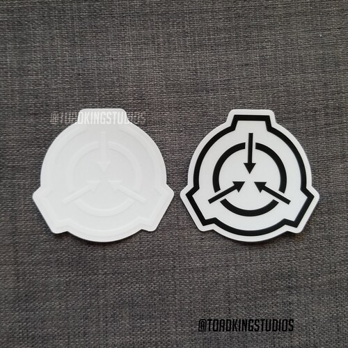 SCP Logo Holographic Sticker 3-inch RESTOCKED - Etsy