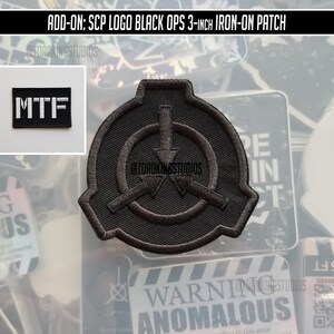 MTF Rectangle Iron-on Patch - SCP Foundation - Etsy