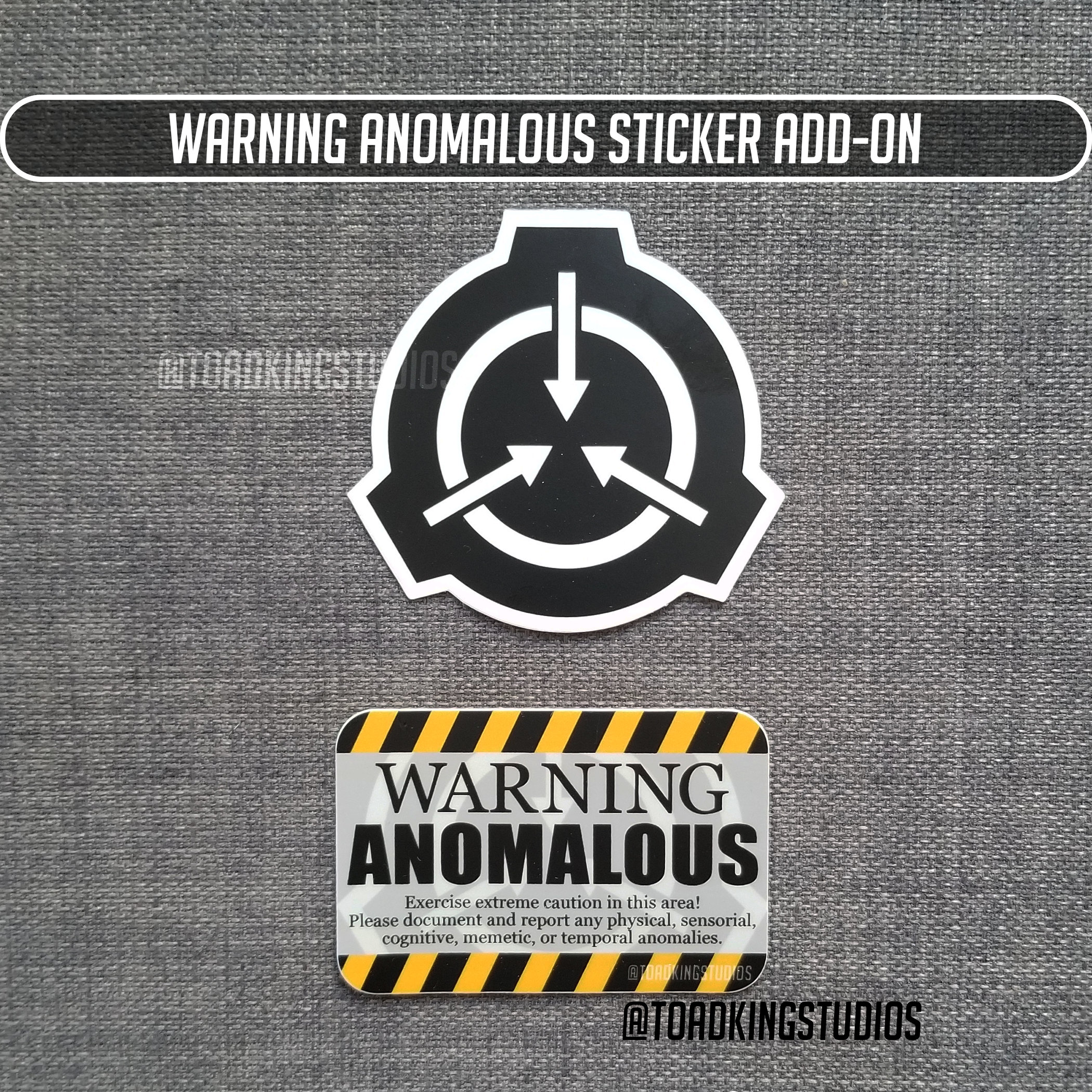 SCP Logo Black 3-inch Die-cut Sticker - Etsy