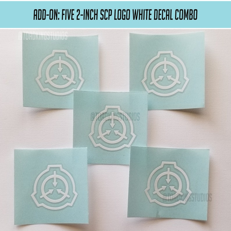 SCP Logo 2-inch Mini Vinyl Decal Transfer Sticker - Etsy