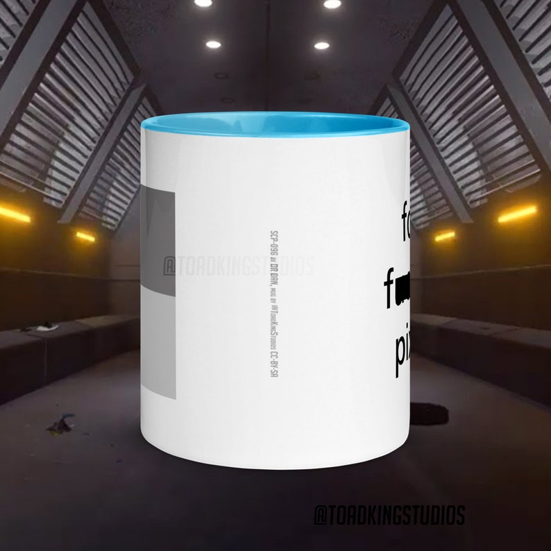 SCP-096 four F__king Pixels Censored Mug With - Etsy