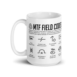 MTF Field Codes Mug 2021 Redesign V.02 - POD - Etsy
