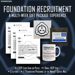 Foundation Recruitment Experience A Multi-week Gift Package - Etsy