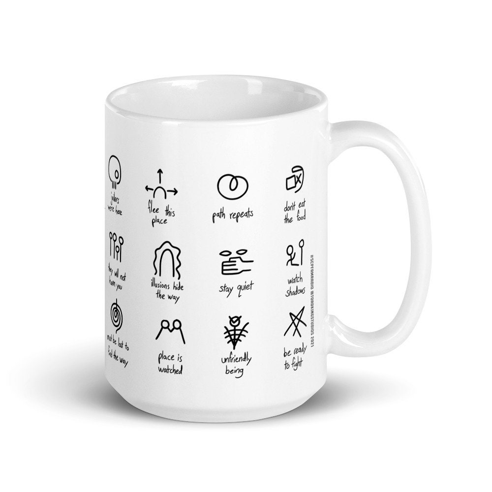 Wanderer Symbols Mug Version 01 POD - Etsy