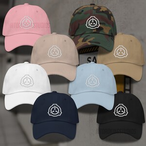Dad Hat - SCP Foundation Logo - Multiple Color Options - POD - Etsy