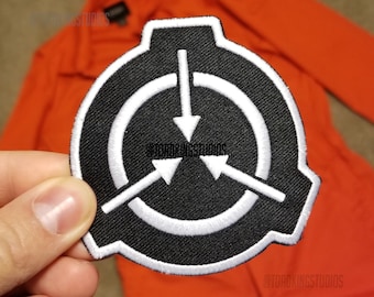 SCP Logo Hook and Loop Back Attachment 3-inch Patch - Etsy