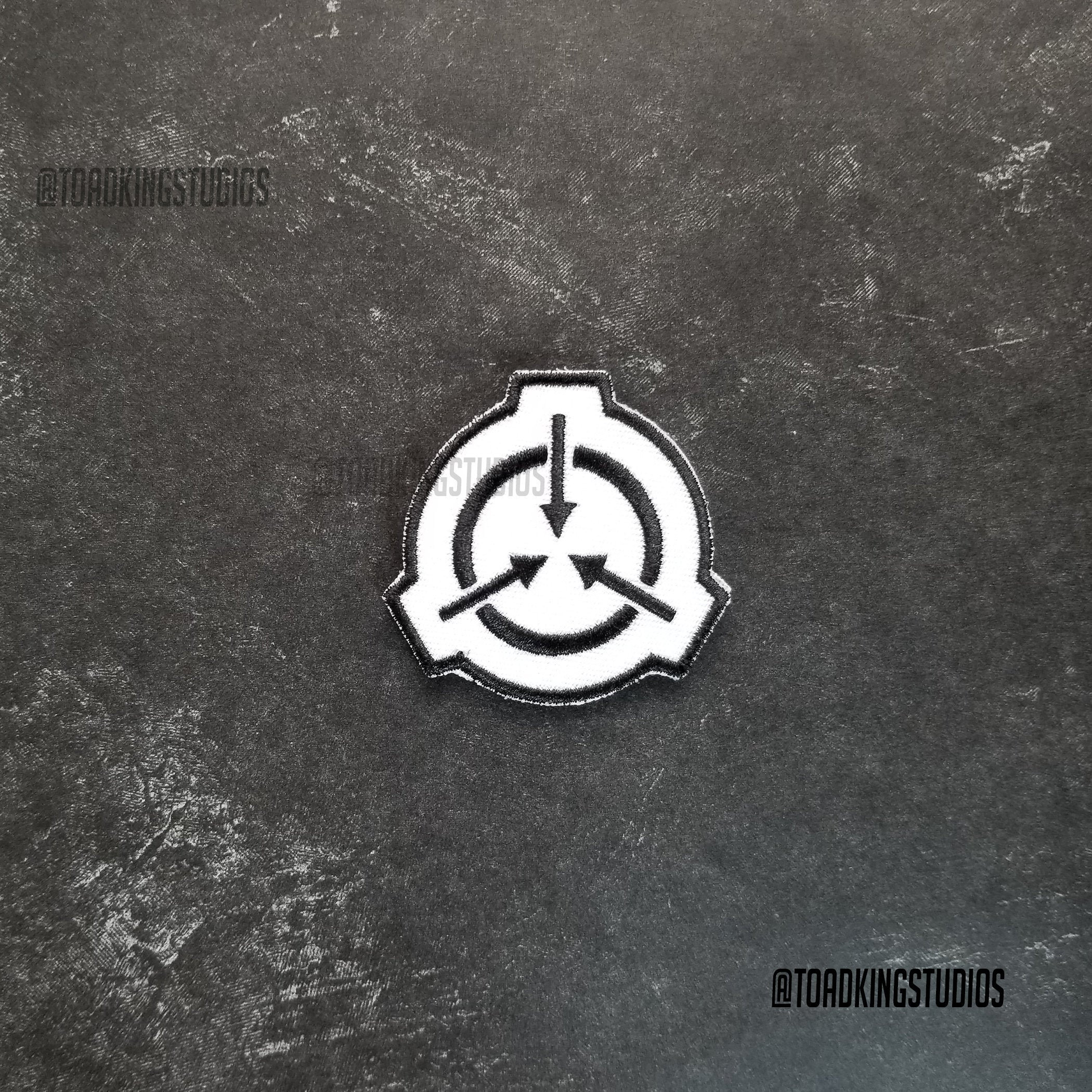 SCP Logo White 2-inch Patch | Etsy