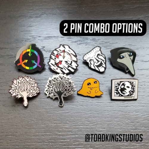 SCP Foundation Logo Pin Badge Secure. Contain. Protect. - Etsy