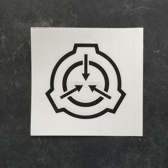SCP Logo Black 4-inch Vinyl Decal Transfer Sticker - Etsy