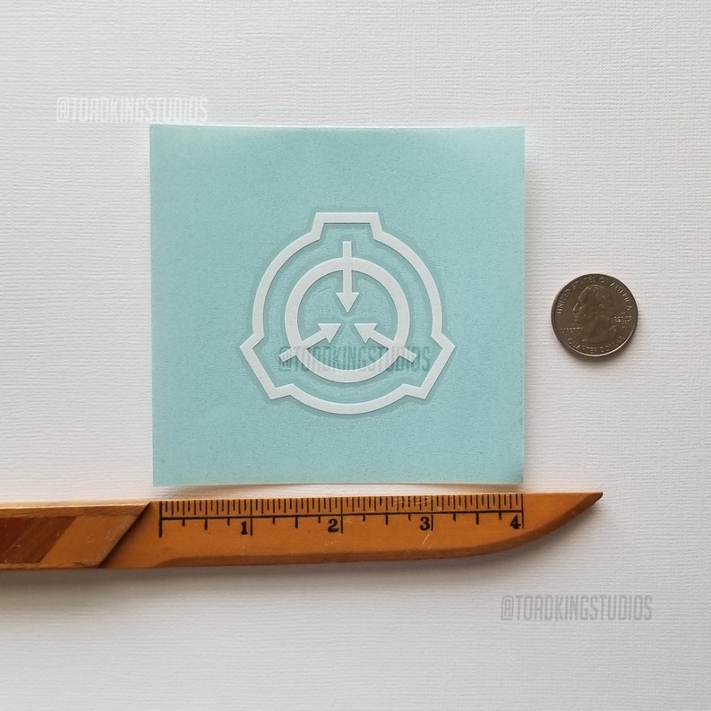 SCP Logo 2-inch Mini Vinyl Decal Transfer Sticker - Etsy