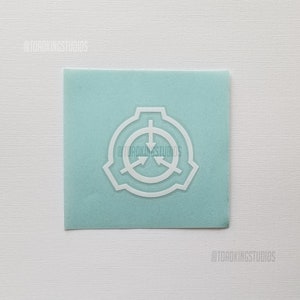 SCP Logo 2-inch Mini Vinyl Decal Transfer Sticker - Etsy
