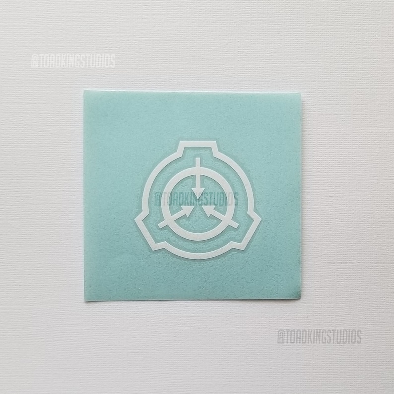 SCP Logo 2-inch Mini Vinyl Decal Transfer Sticker - Etsy