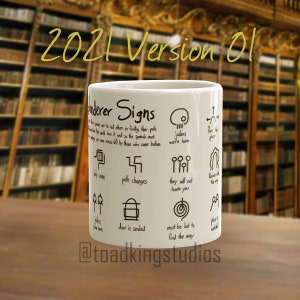 Wanderer Symbols Mug Version 01 POD - Etsy