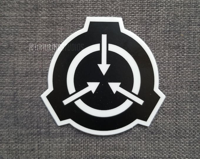 SCP Logo Black 3-inch Die-cut Sticker - Etsy
