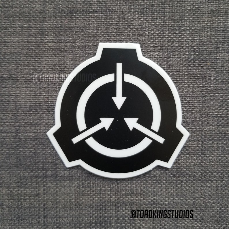 SCP Logo Black 3-inch Die-cut Sticker - Etsy