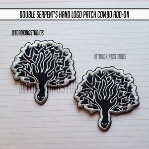 Serpent's Hand Logo, Iron-on 3.5-inch Patch - Etsy