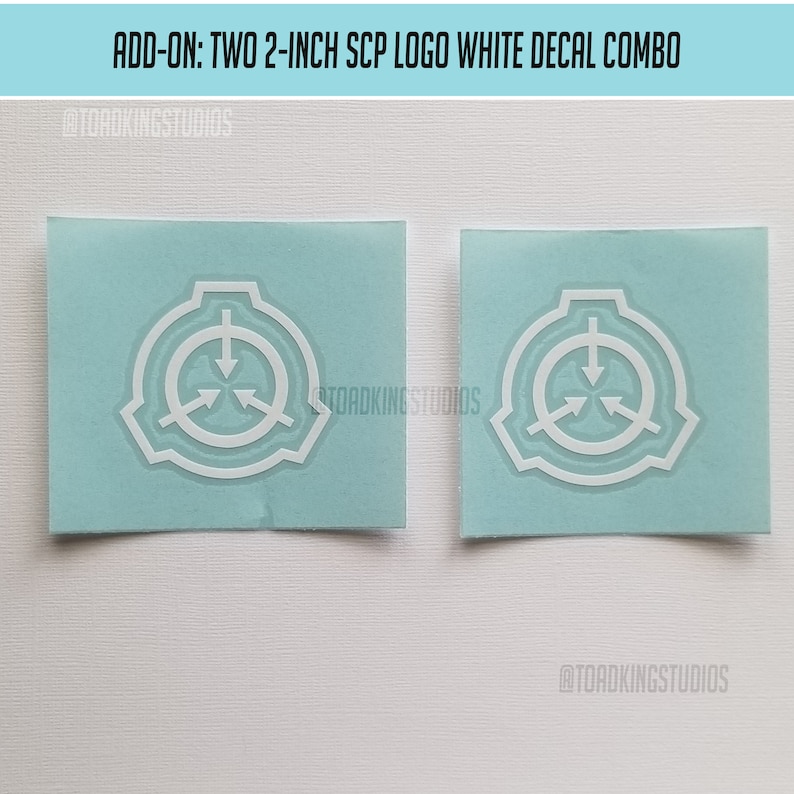 SCP Logo 2-inch Mini Vinyl Decal Transfer Sticker - Etsy
