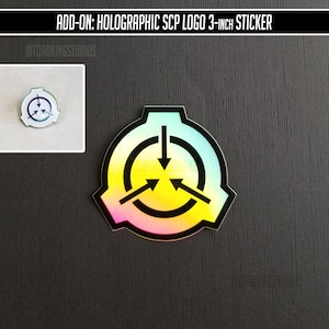 Rainbow Metal SCP Logo Enamel Pin - Foundation - Etsy