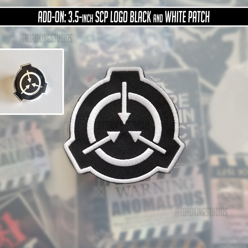 SCP Logo Black & Silver 1-inch Enamel Pin Foundation - Etsy