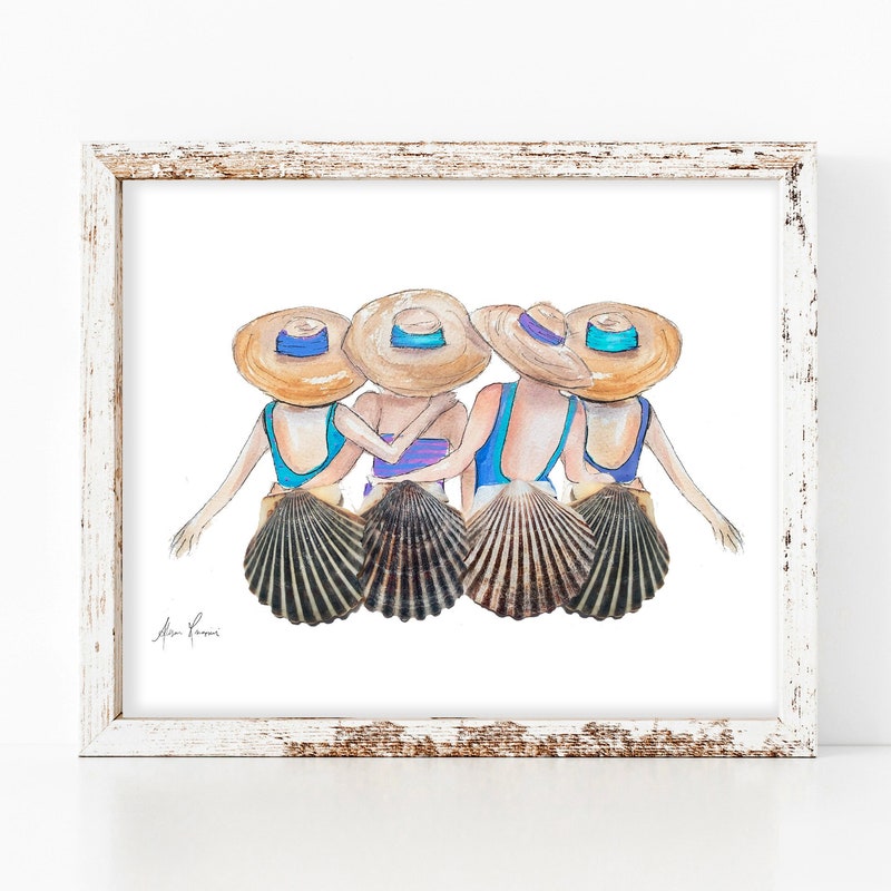Framed Shell Art - Etsy