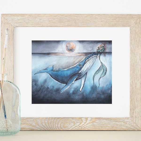 Mermaid Fine Art - Etsy