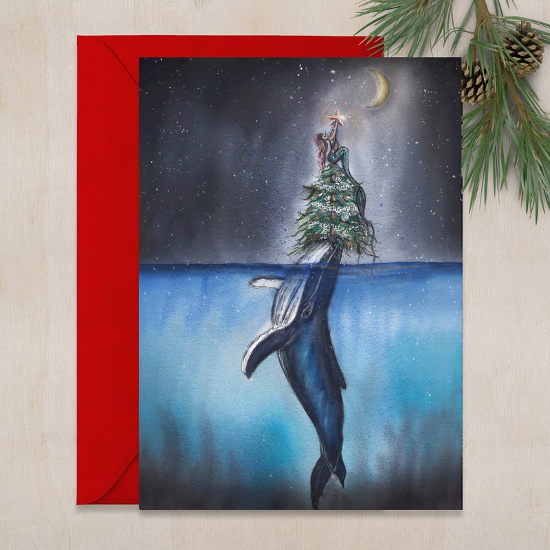 Mermaid Christmas - Etsy