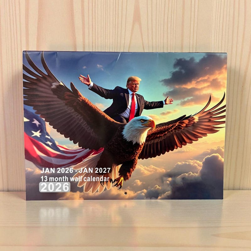 Trump 2026 Trump Wall Calendar - Etsy