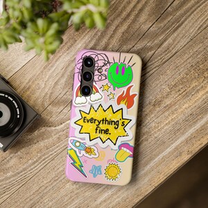 Collage Phone Case: Kidcore and Y2K Aesthetic Doodle Sticker Design - Etsy