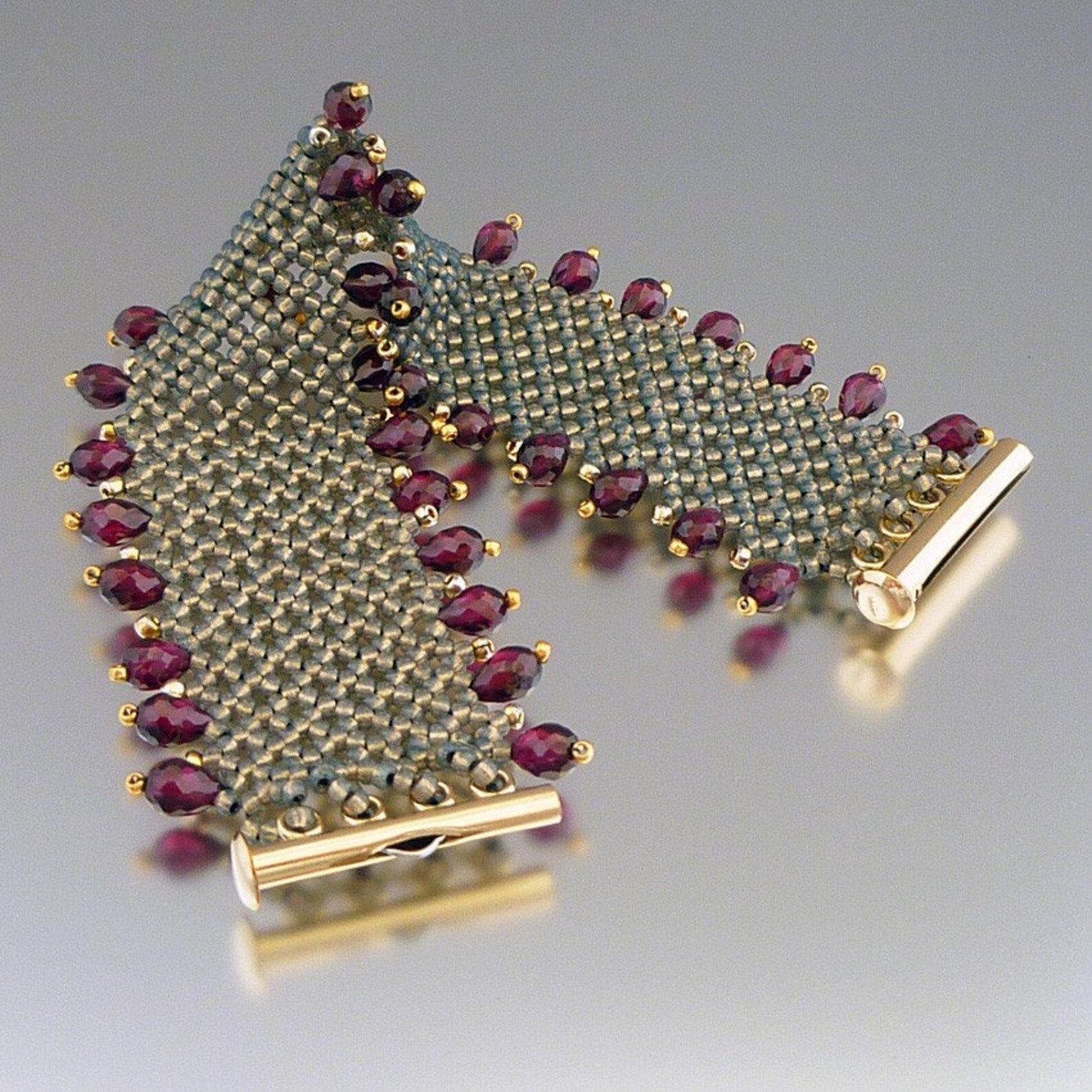 Cuff Beaded Pattern, Victorian Lace Cuff PDF, Tutorial Beading Pattern ...